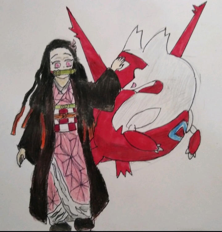 Demon Slayer X Pokemon Nezuko And Latias By Gioelecusin On Deviantart