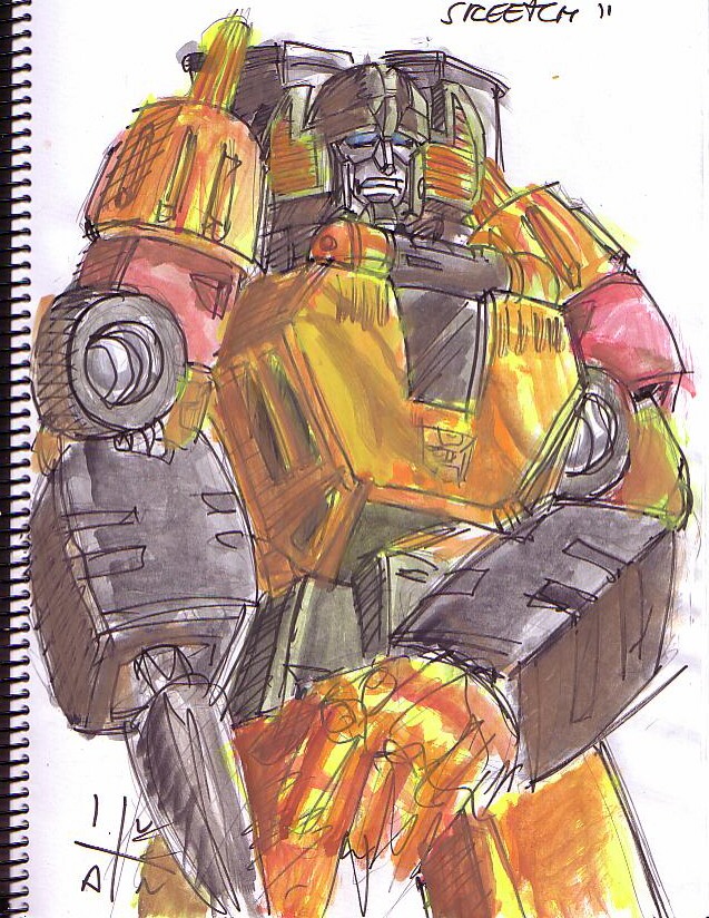 Transformers sunstreaker sketc by Robot1979 on DeviantArt