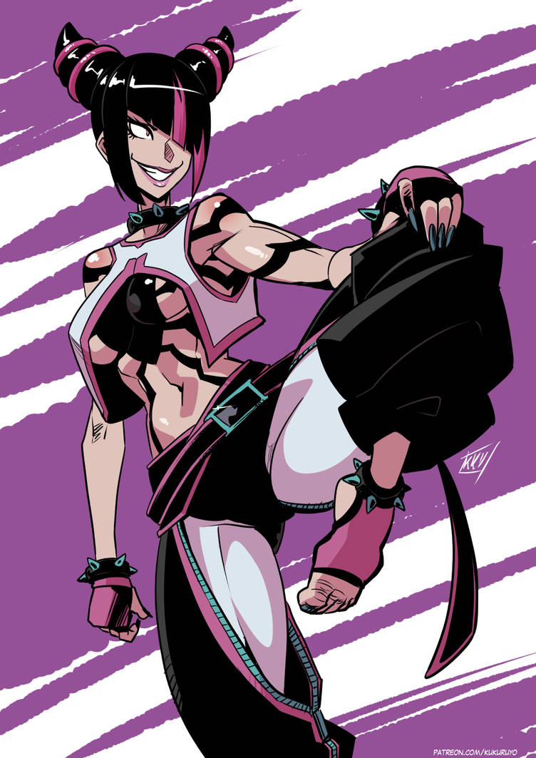 Street Fighter 6 Juri Han By Kukuruyoart On Deviantart