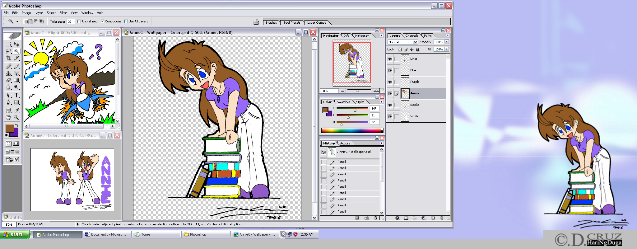 AnnieC - Desktop by HariNgDuga on DeviantArt