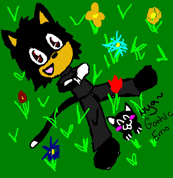 Gino the Cat looking cute by GothicEmo on DeviantArt