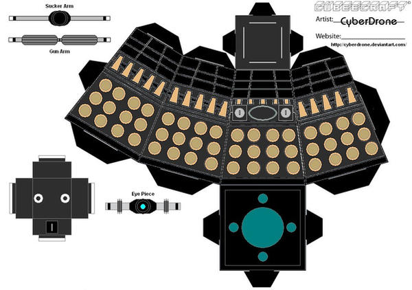 Cubee - Classic Dalek 4 by CyberDrone on DeviantArt Cubee - Classic Dalek 4 by CyberDrone on DeviantArt