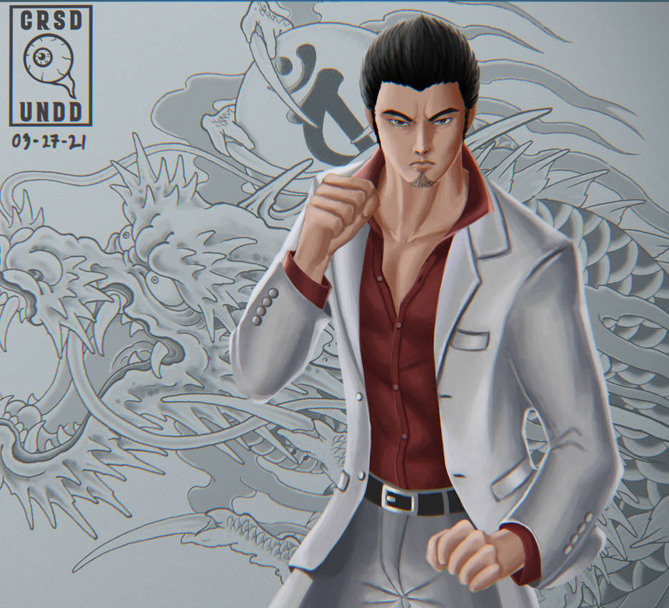 Kazuma Kiryu By Cursedundead On Deviantart