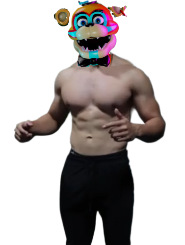 Buff Glamrock Freddy Full Body By Glamrocknightbear On Deviantart