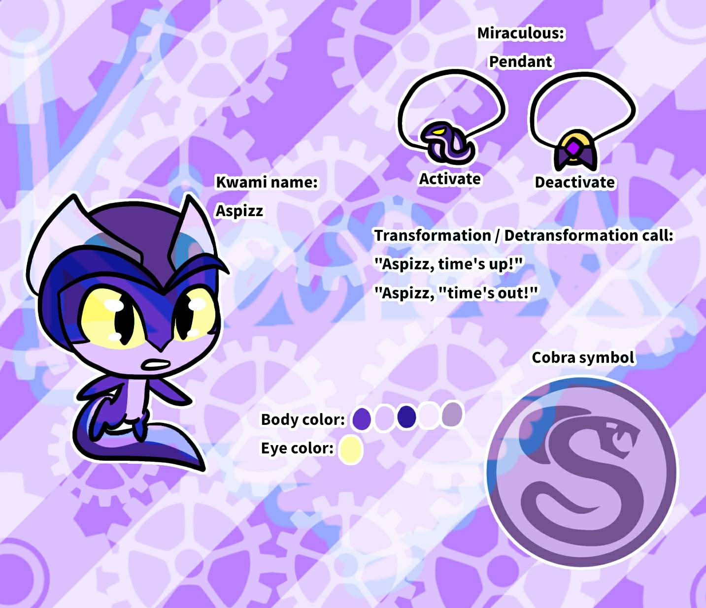 Kwami Oc Aspizz By Kirathejsab On Deviantart