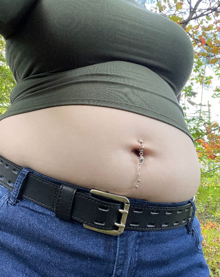 55k Exposed Belly By Thebellygirl On Deviantart
