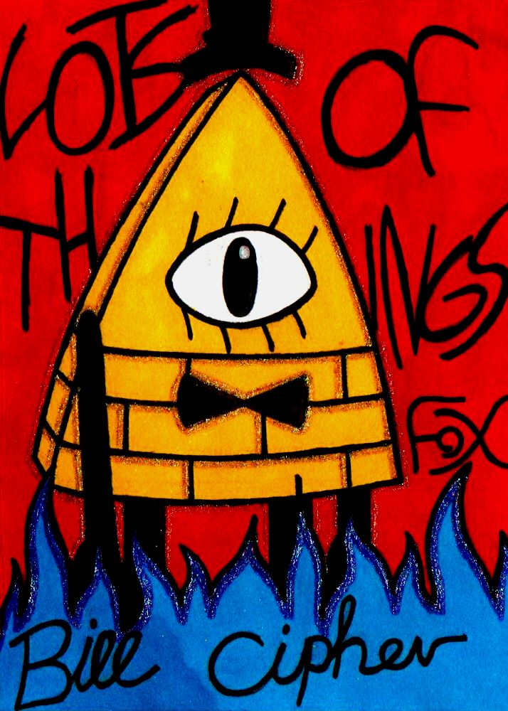 Bill Cipher By Fox On Fire On Deviantart