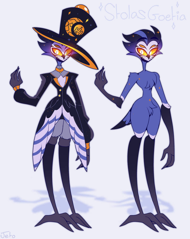 Stolas Redesign Thingy By J3t0 On Deviantart