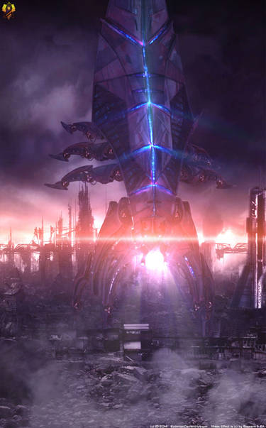 Mass Effect Reaper Art