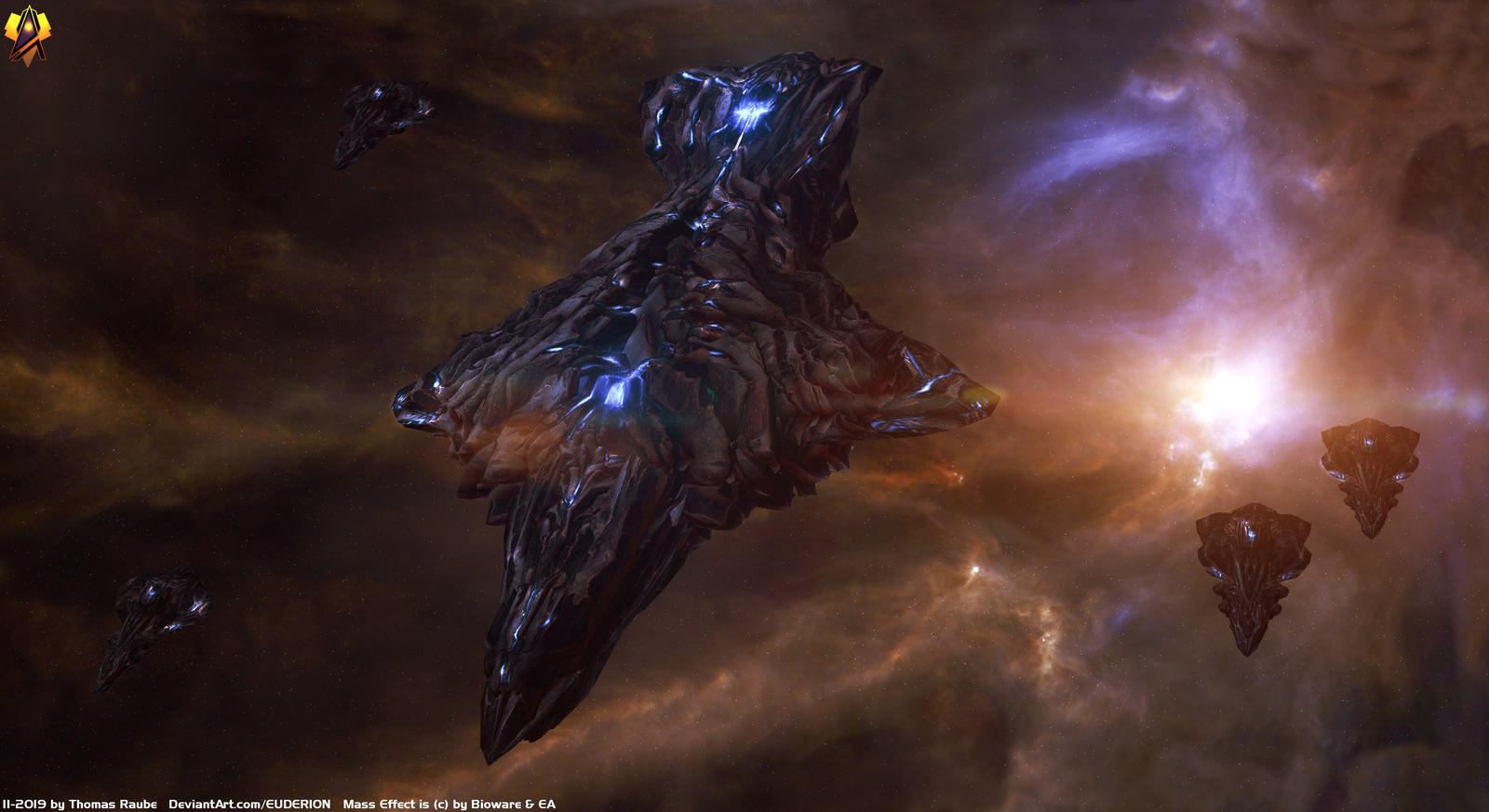 The New Rachni Fleet Mass Effect Fanart By Euderion On Deviantart