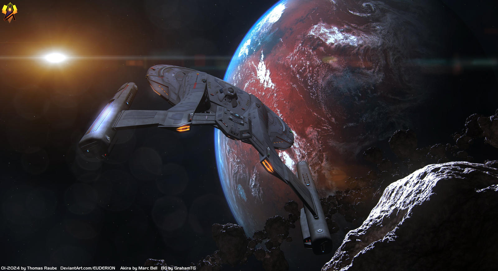 Akira Class By Euderion On Deviantart