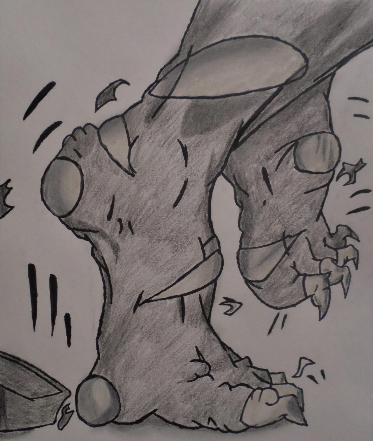 Female Werewolf Feet Transformation By Steelermaniac On Deviantart