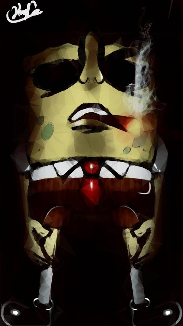 Badass Spongebob By 123mostafa124kamal On Deviantart