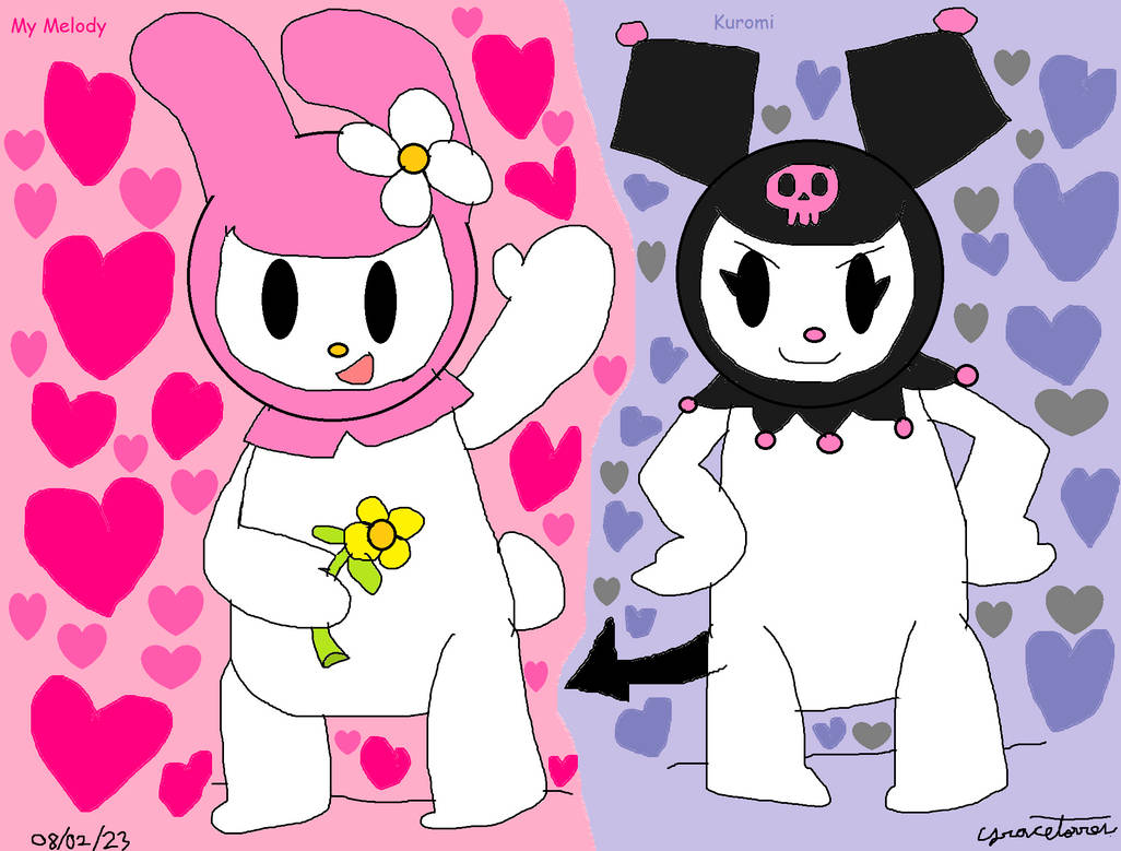 My Melody Y Kuromi By GraceMariana On DeviantArt my-melody-y-kuromi-by-gracemariana-on-deviantart