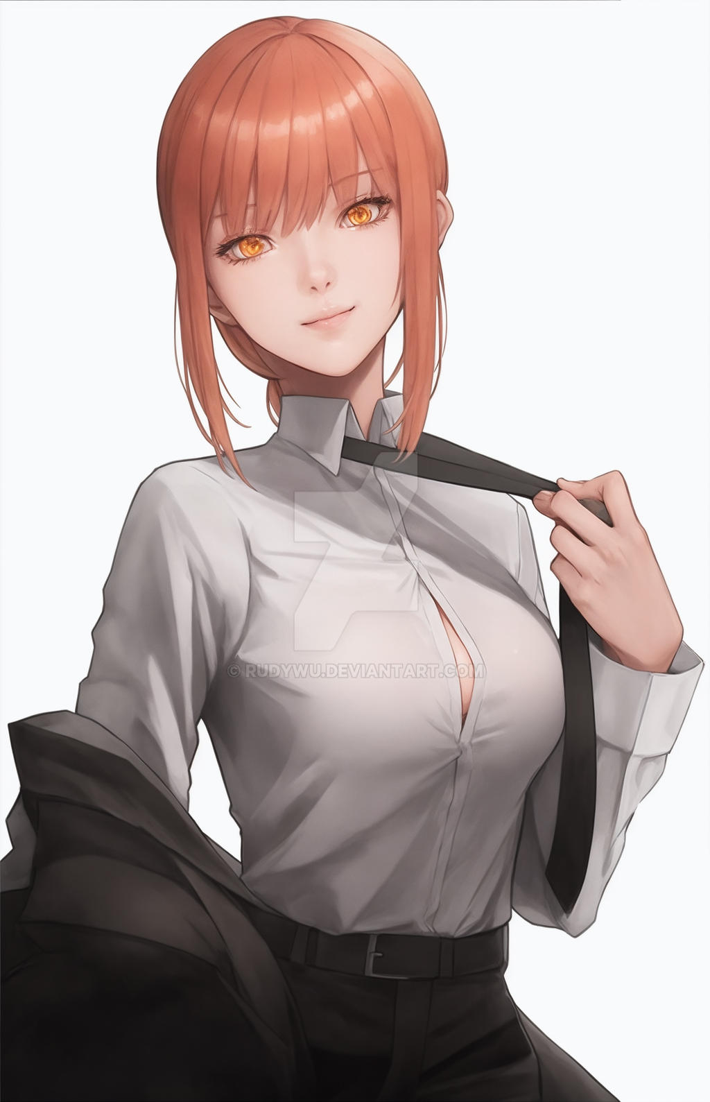 Makima Fanart Chainsawman Anime By Rudywu On Deviantart