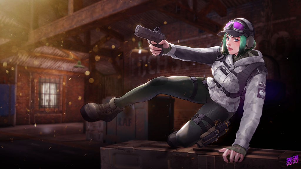 Rainbow Six Siege Ela By Hey Suisui On Deviantart