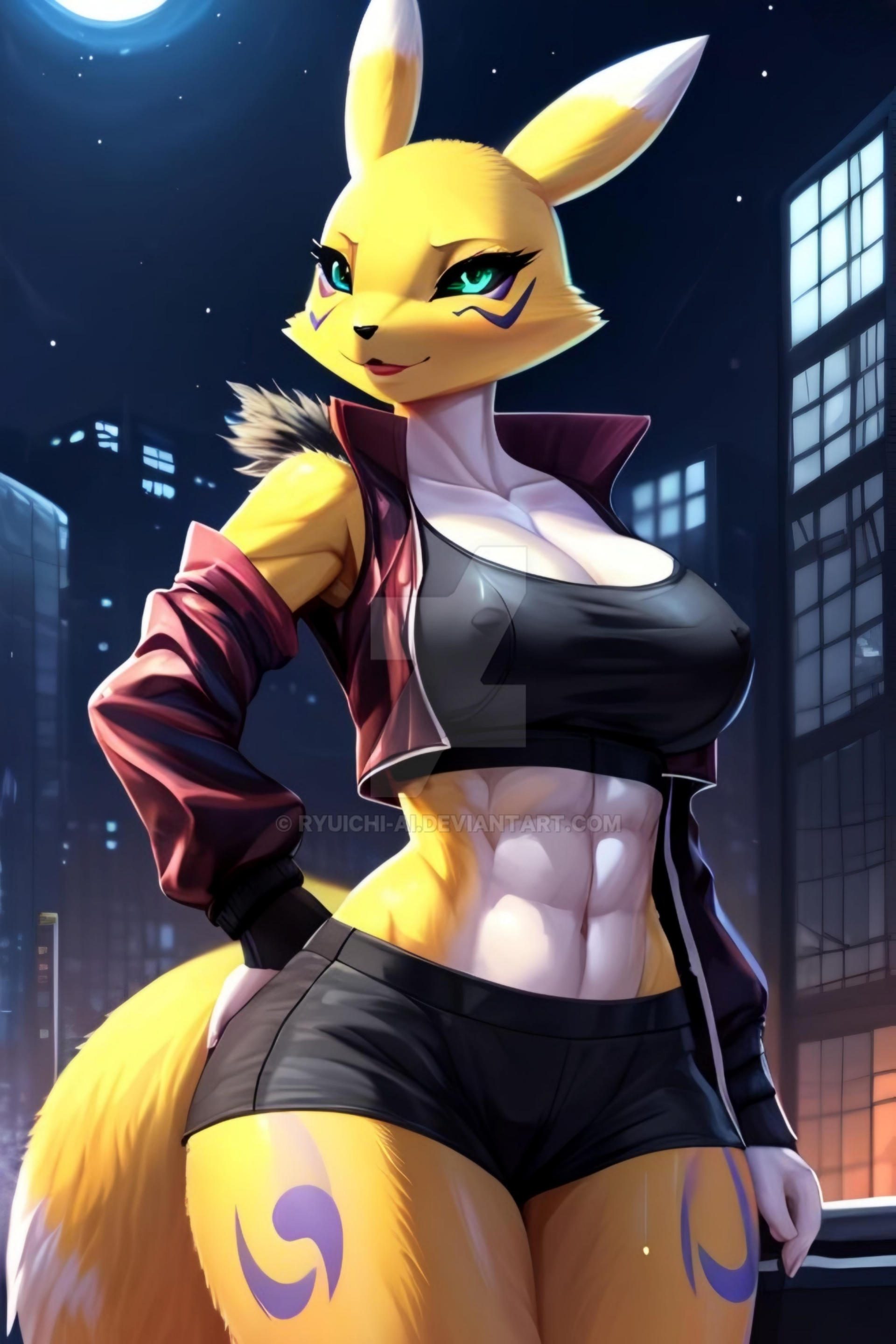 Sexy Renamon By Ryuichi Ai On Deviantart