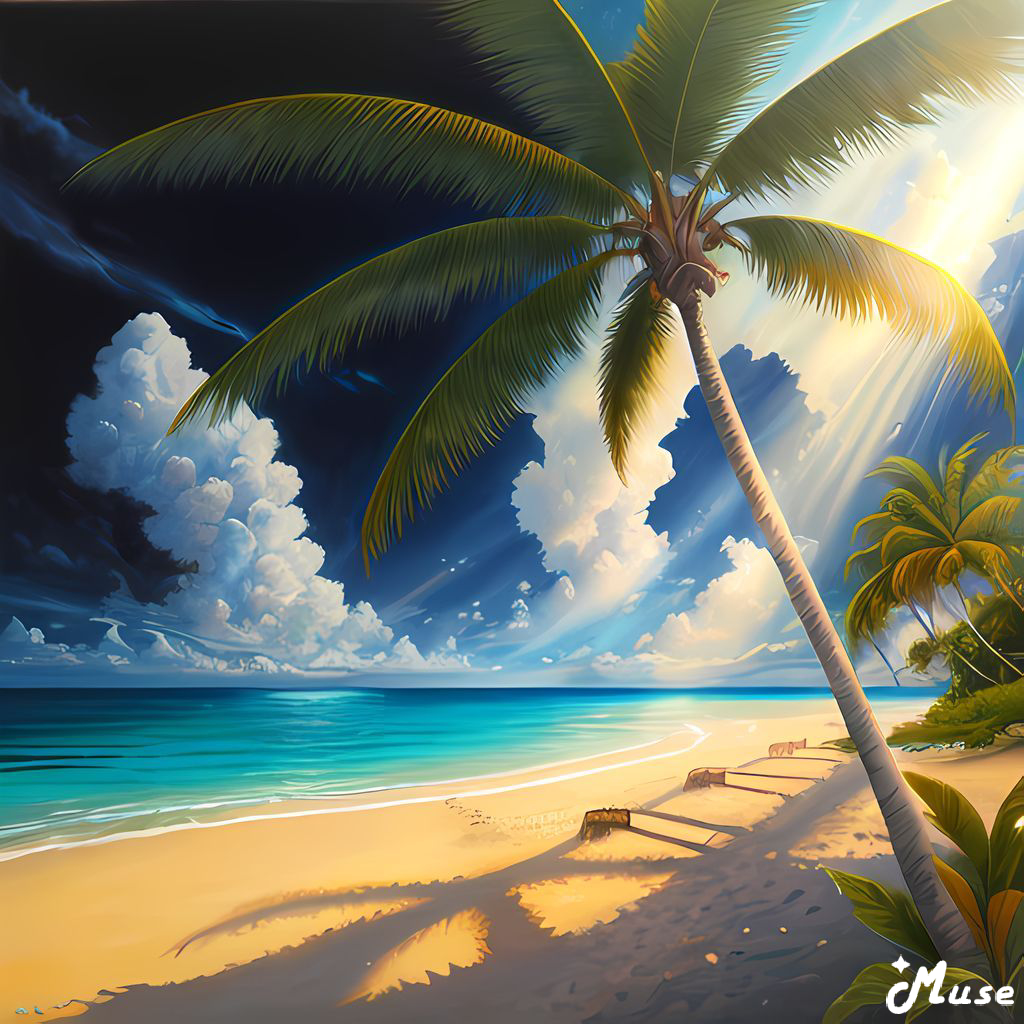 Beach Ai Art By Cheetahpearl2 On Deviantart