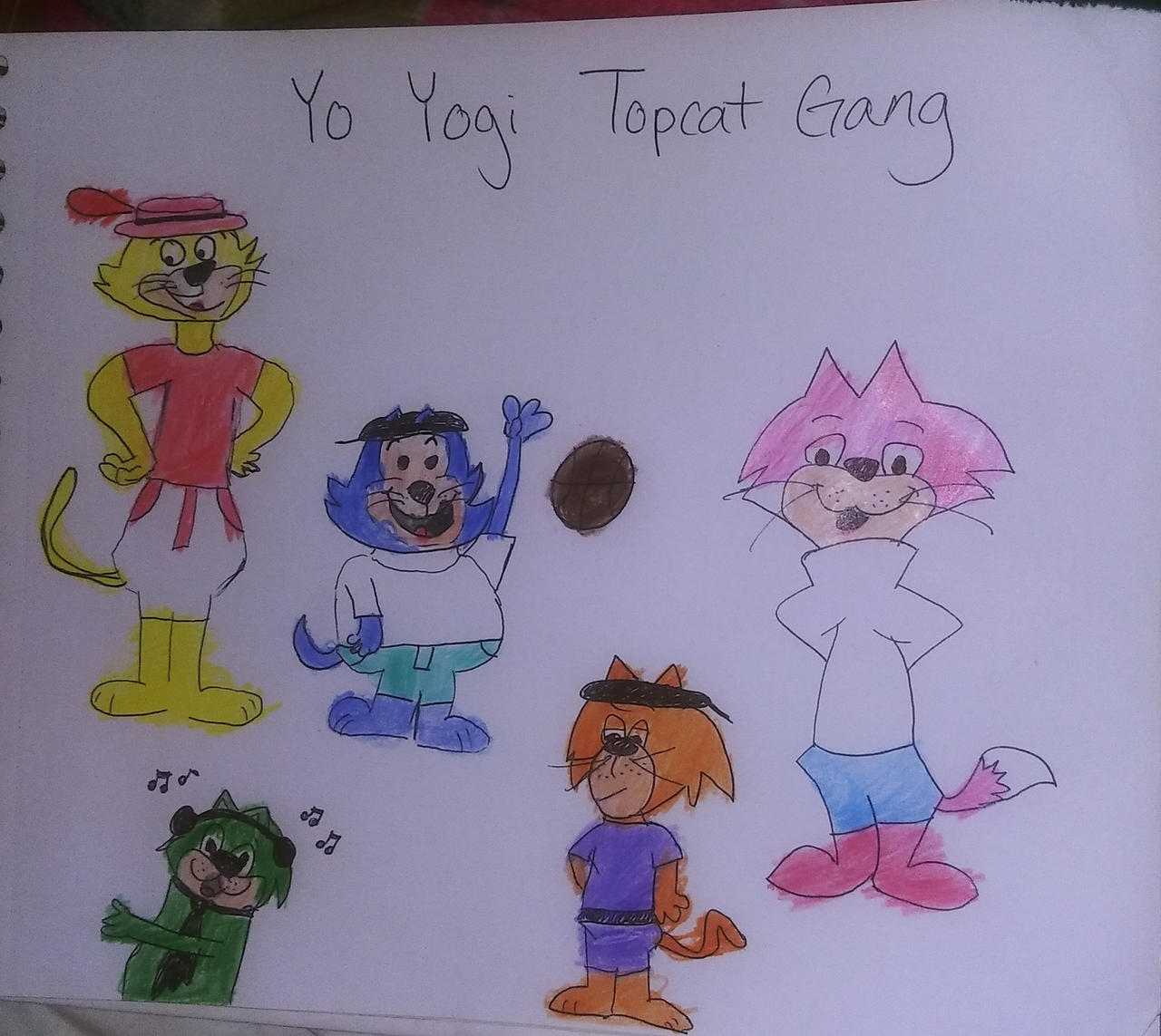 Yo Yogi Top Cat Gang By Huckleberryhound88 On Deviantart