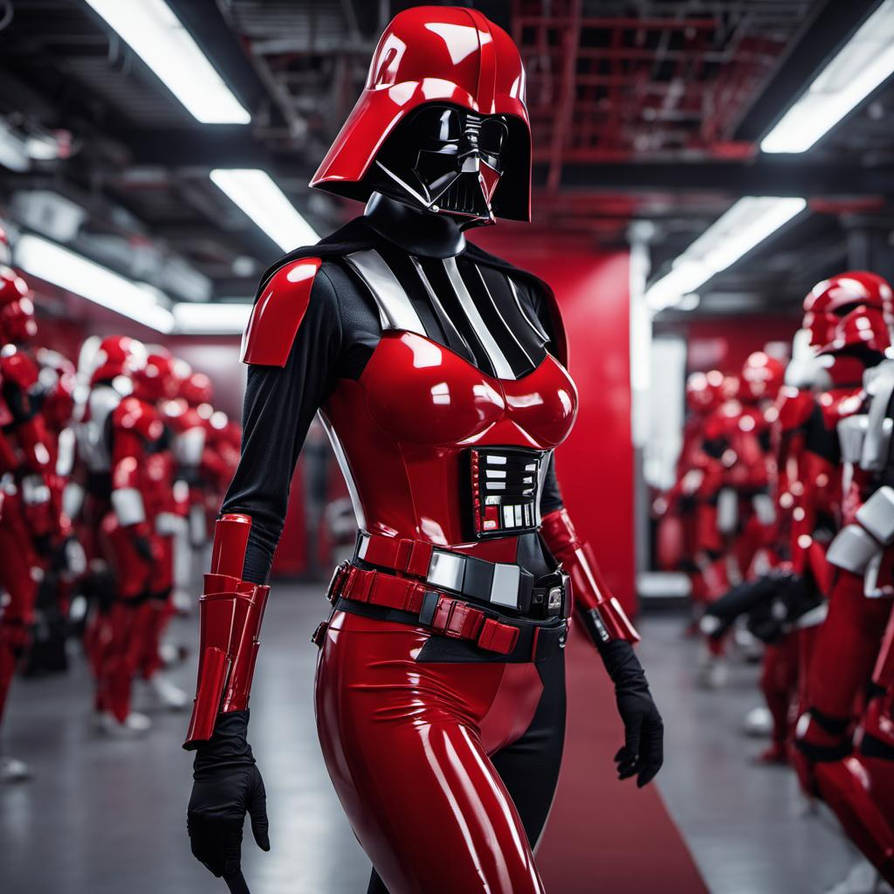 Lady Vader In Red By Lordevilvader On Deviantart