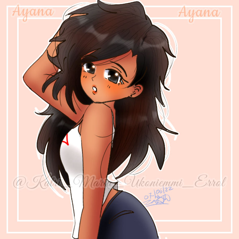 Fnf Ayana Fanart By Katri Maria Ukoniemmi Errol By Katrimariukoniemerol On Deviantart