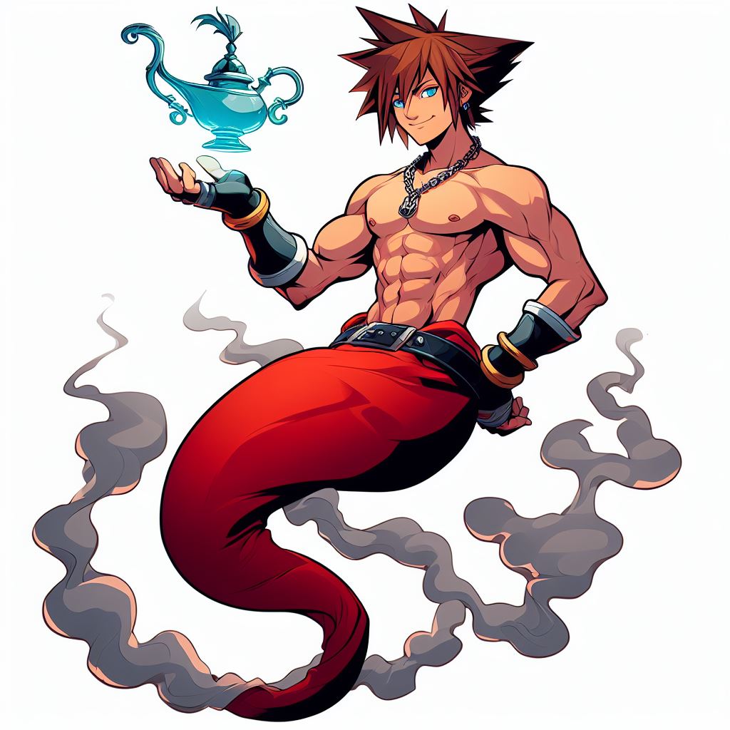 Sora genie by HipMahoko on DeviantArt Sora genie by HipMahoko on DeviantArt