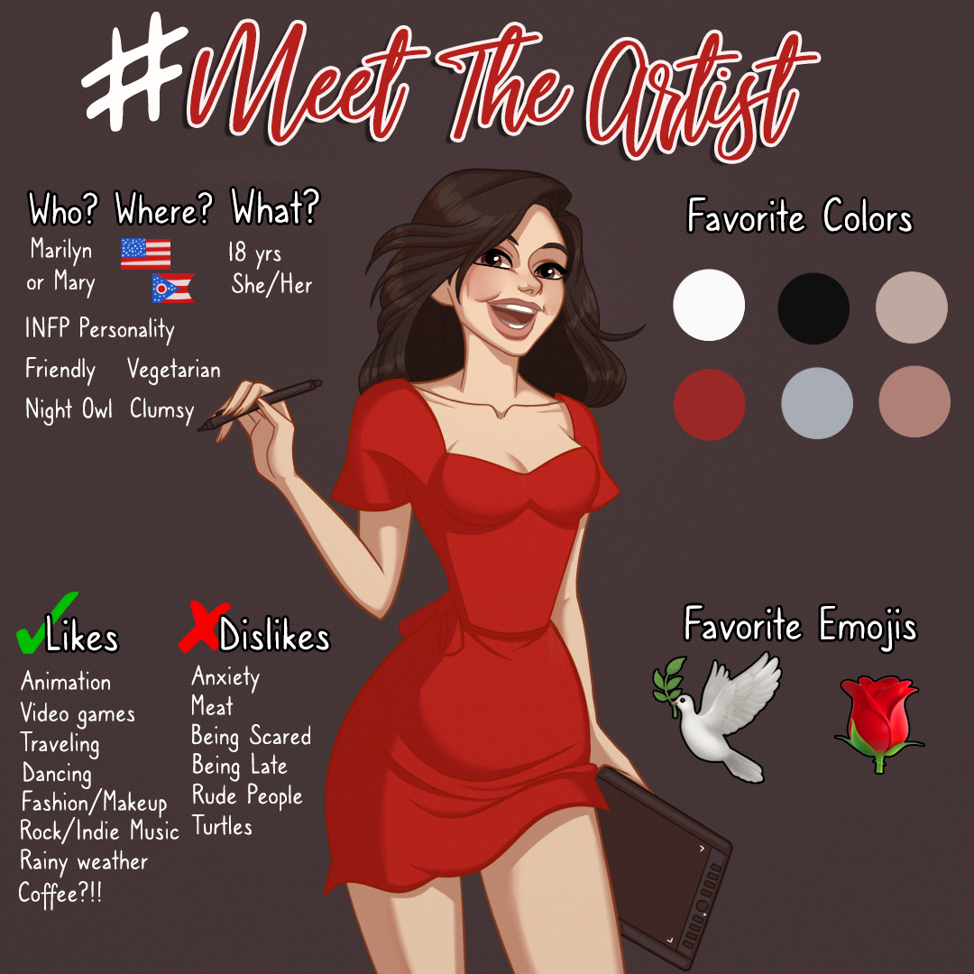 Meet the Artist 2019 by marilyndraws on DeviantArt Meet the Artist 2019 by marilyndraws on DeviantArt