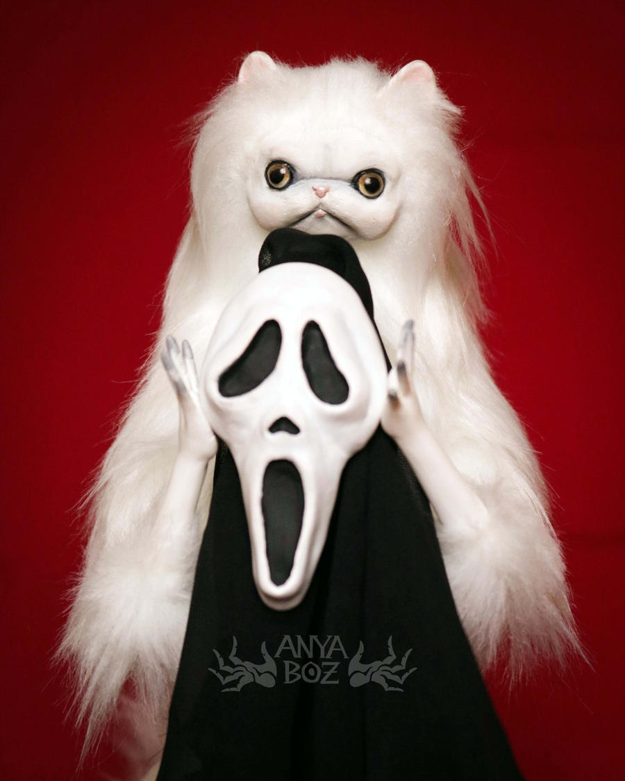 Ghostface Persian Cat Room Guardian by AnyaBoz on DeviantArt Ghostface Persian Cat Room Guardian by AnyaBoz on DeviantArt