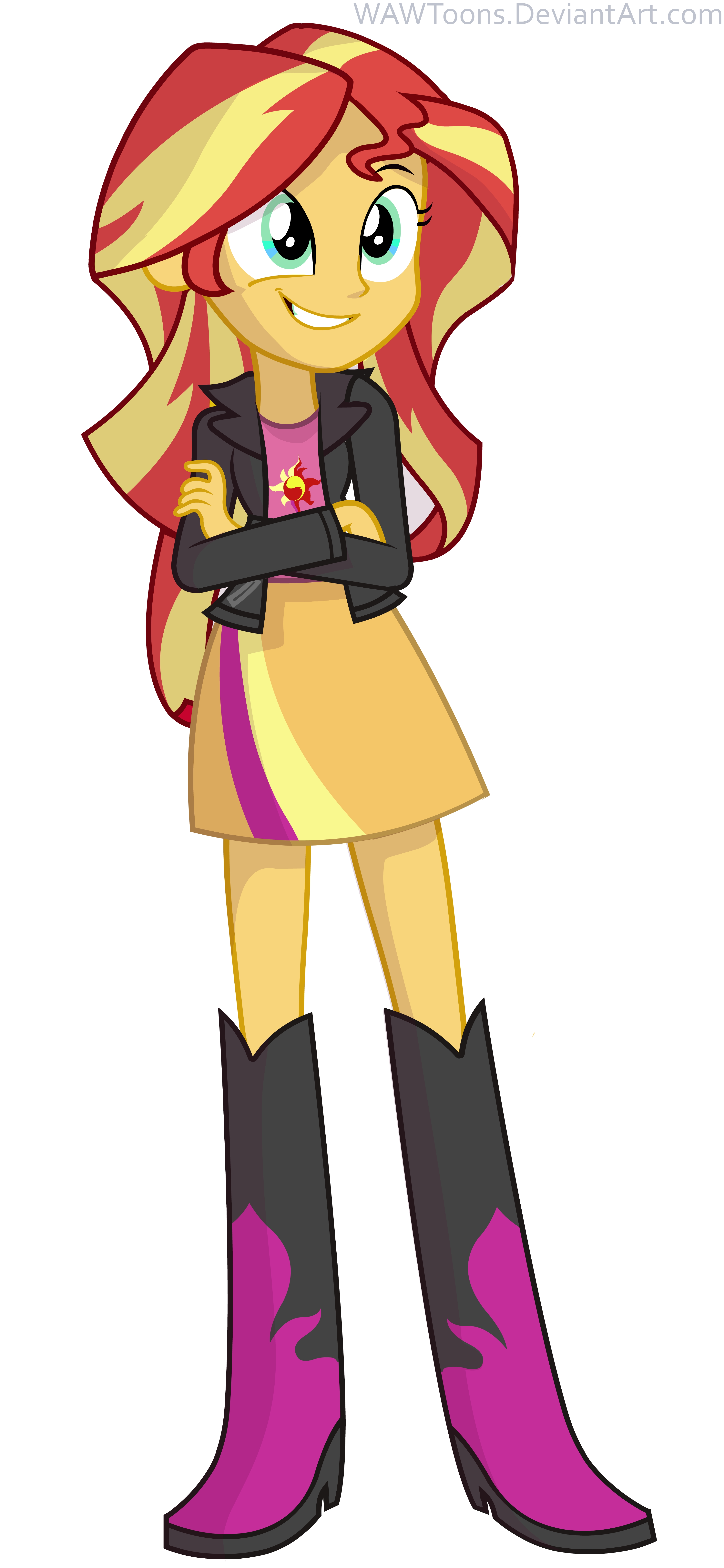 Sunset Shimmer By WAWToons On DeviantArt sunset-shimmer-by-wawtoons-on-deviantart