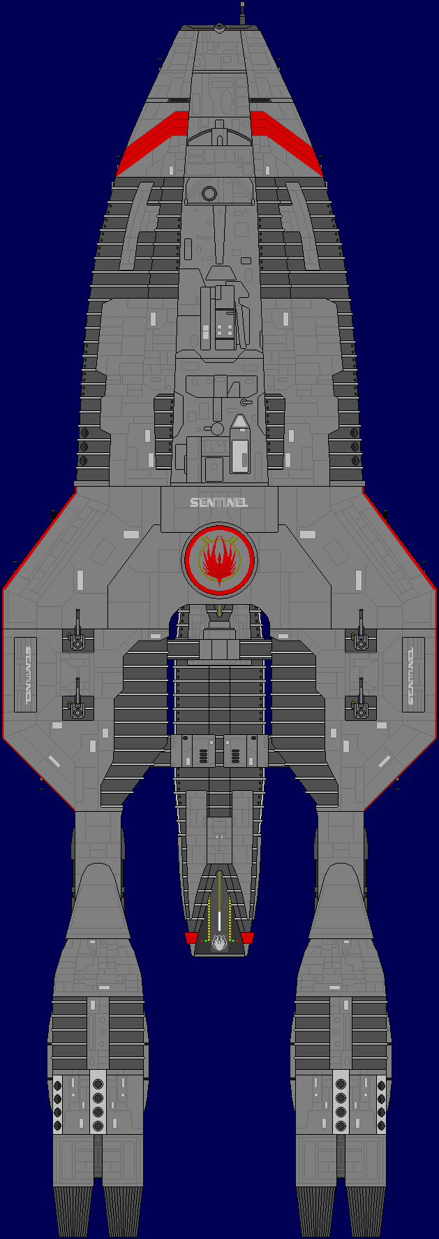 Defender Mk 2 Class Gunstar by captshade on DeviantArt