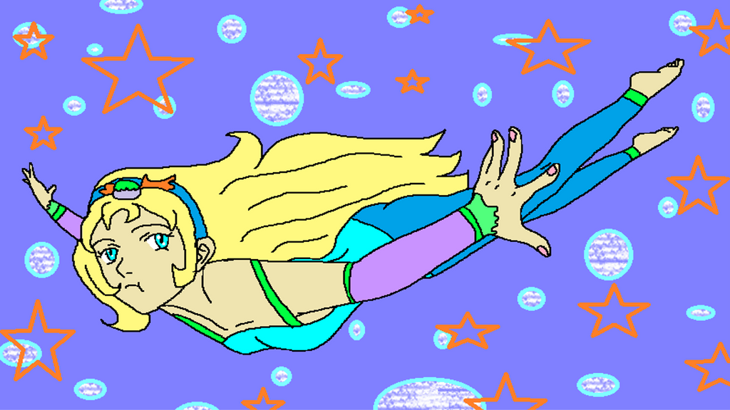 Seaberry Swiming By Rosalinahi5pizza On Deviantart