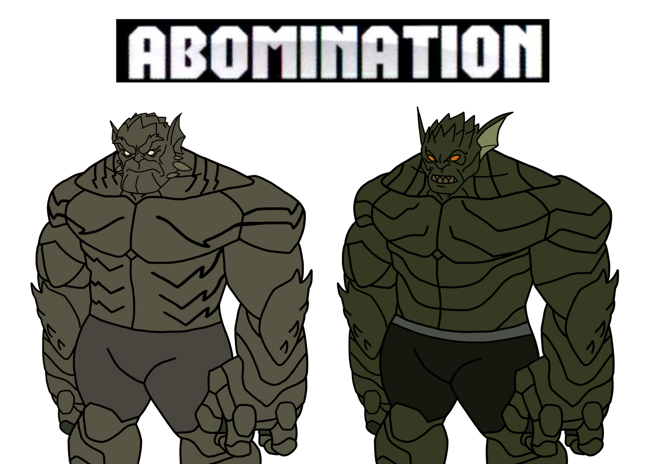 Abomination 2010 Marvel Animated Universe By Gtwmfan On Deviantart