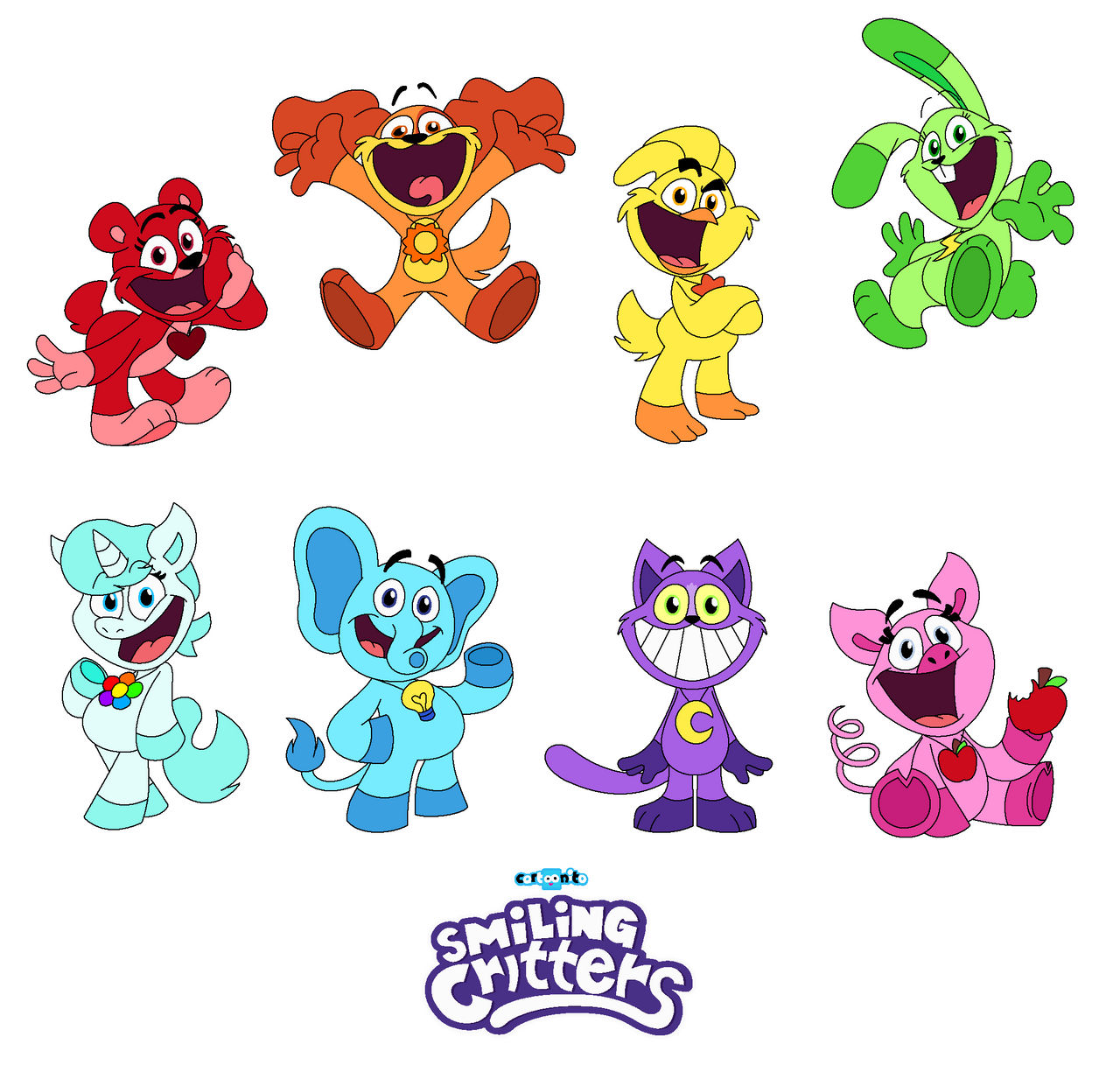 Cartoonito's Smiling Critters - Designs by ABFan21 on DeviantArt Cartoonito's Smiling Critters - Designs by ABFan21 on DeviantArt