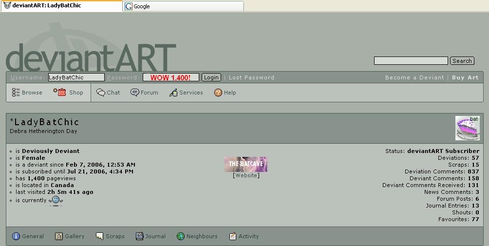 deviantART WOW 1400 by LadyBatChic on DeviantArt