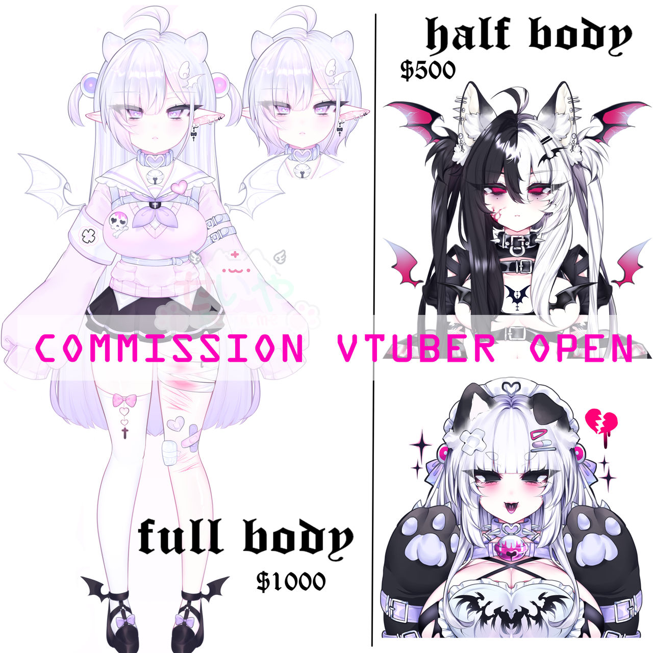 COMMISSION VTUBER MODEL OPEN +++ by Seiya459 on DeviantArt COMMISSION VTUBER MODEL OPEN +++ by Seiya459 on DeviantArt