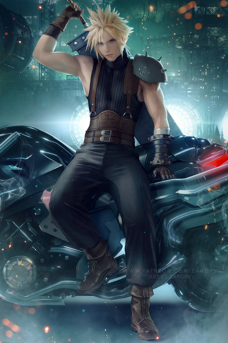 Cloud Strife By Zarory On Deviantart
