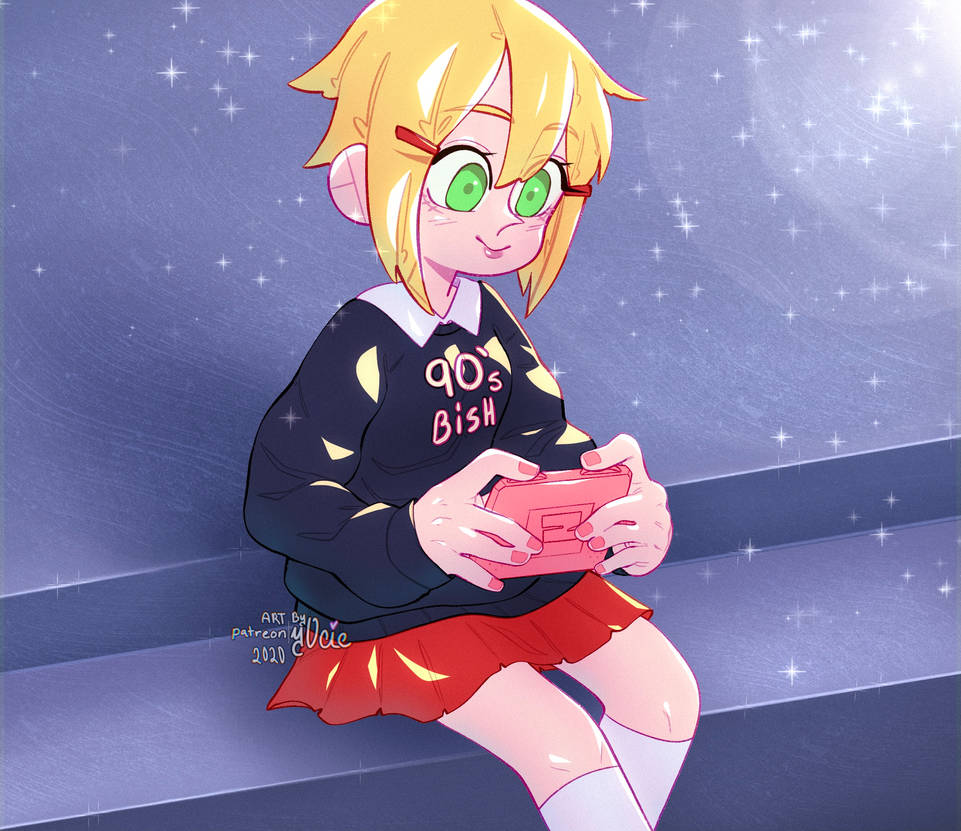 Older Gamer Girl Kelsey By Y0cie On Deviantart