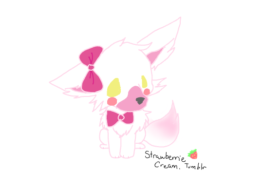 Fnaf ~ Mangle Chibi By Strawberriescream On Deviantart