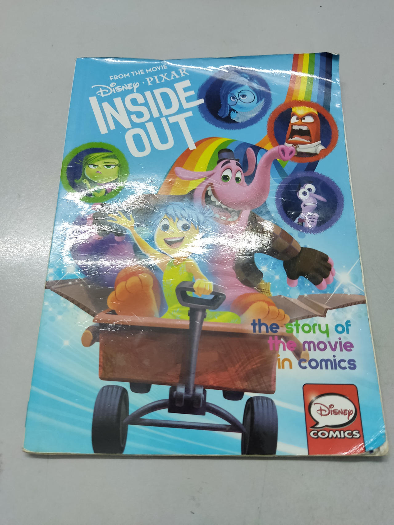Inside Out Comic Book By Jetchin On Deviantart