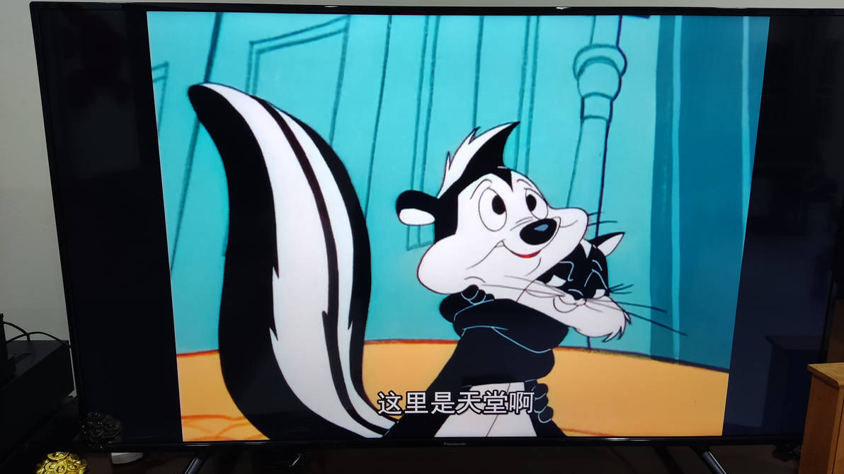 Pepe Le Pew Hugging Penelope By Jetchin On Deviantart