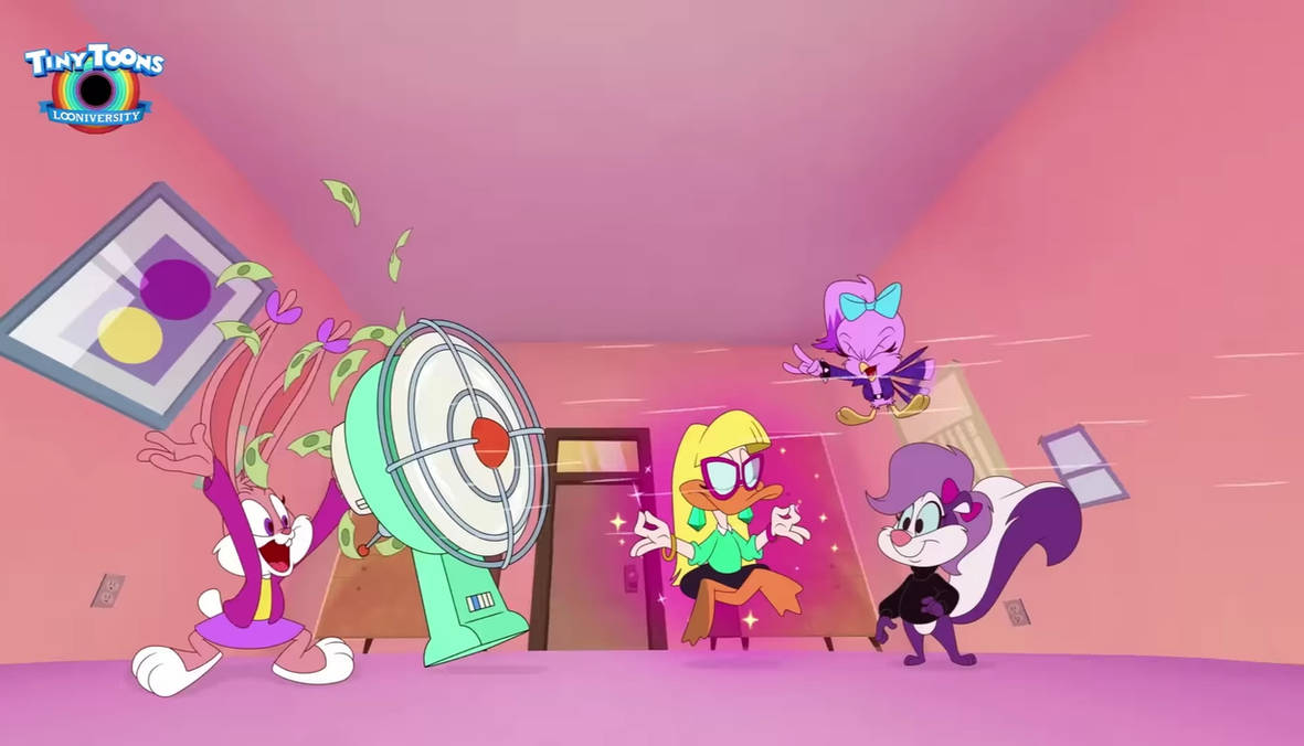 Fifi La Fume In Tiny Toons Looniversity Intro By Jetchin On Deviantart