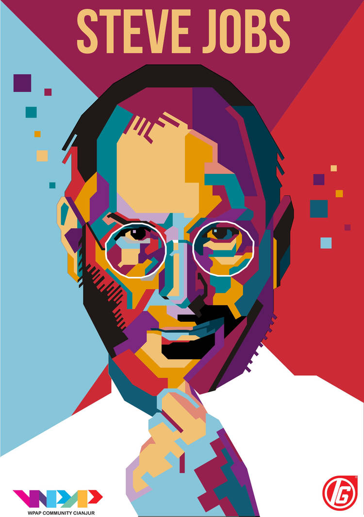 Steve Jobs on WPAP by iqbaldesain on DeviantArt Steve Jobs on WPAP by iqbaldesain on DeviantArt