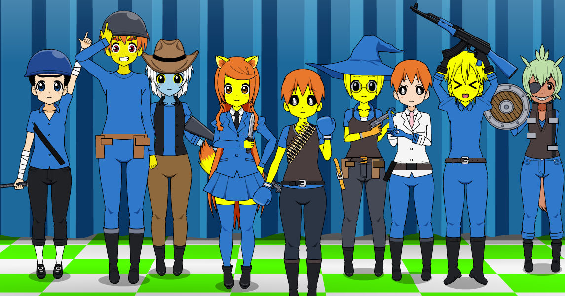Kisekae Blu Team By Stuiterbal On Deviantart