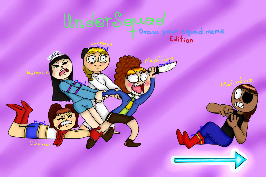Draw Your Squad Meme Edition 1 By Waterfall Lover On Deviantart