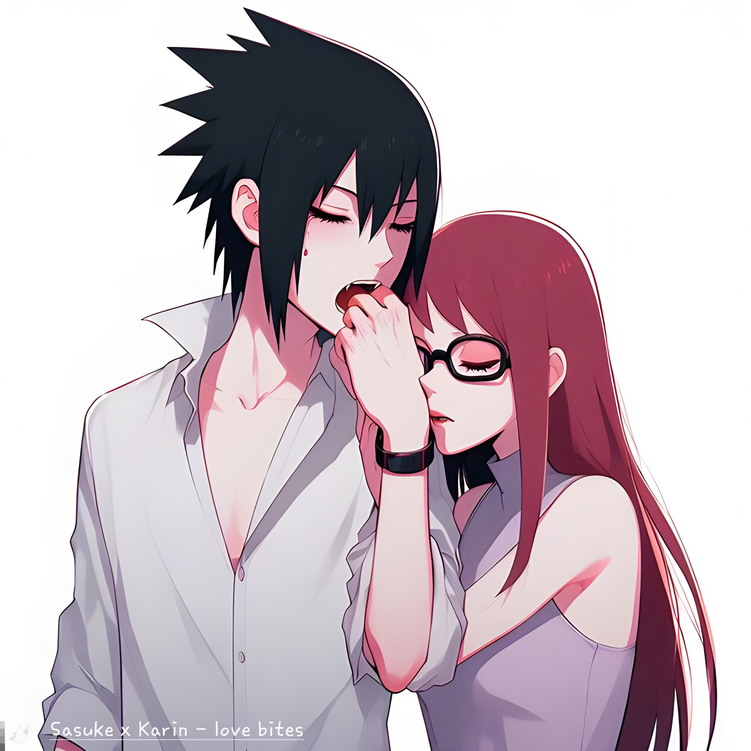 Sasuke X Karin Love Bites By Narutobyari On Deviantart