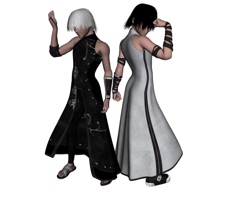 Yin-Yang Personified by Derrickvi on DeviantArt