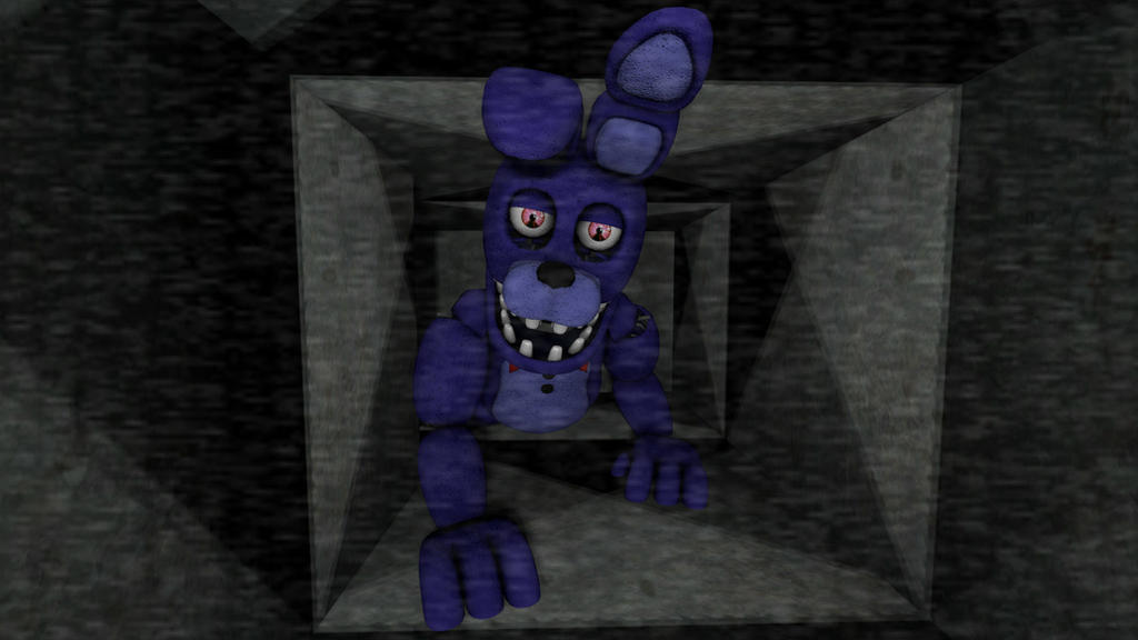 Fnaf Sfm Unwithered Bonnie In Vent By Sammy2005 On Deviantart