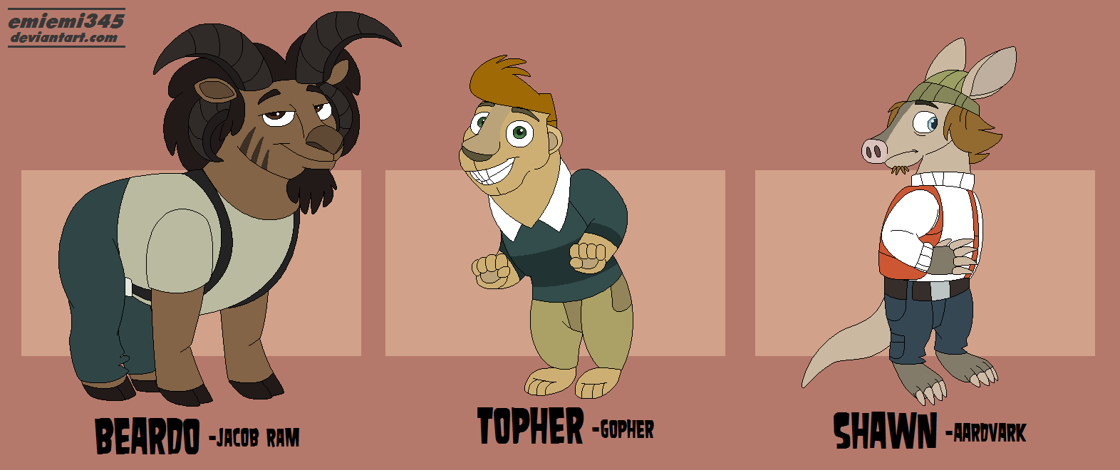 Total Drama Animal Lineup GenIII 1 Of 4 By EmilyVanSlyke On DeviantArt total-drama-animal-lineup-geniii-1-of-4-by-emilyvanslyke-on-deviantart