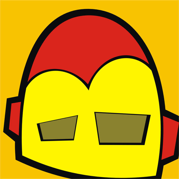 Square Face Iron Man by HeadsUpStudios on DeviantArt