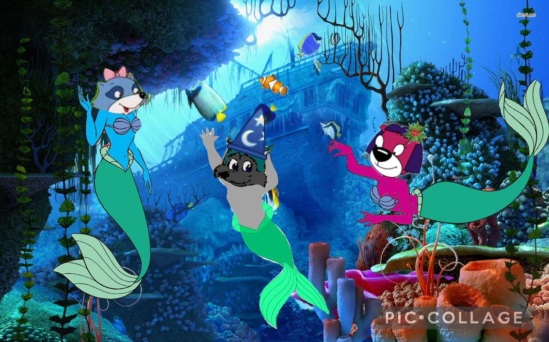 Rowser Meets Pinch And Jelly Mermaids By Christhemerfolkguy On Deviantart